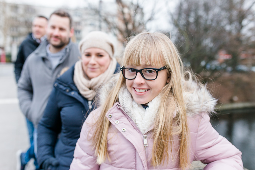 Familienshooting an der Alster