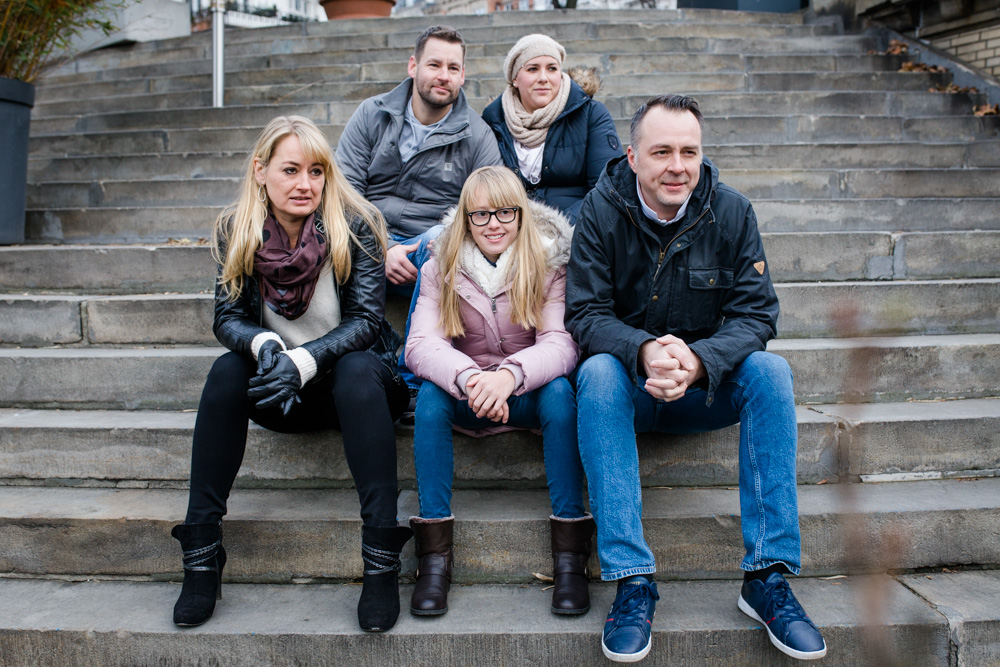 Familienshooting an der Alster