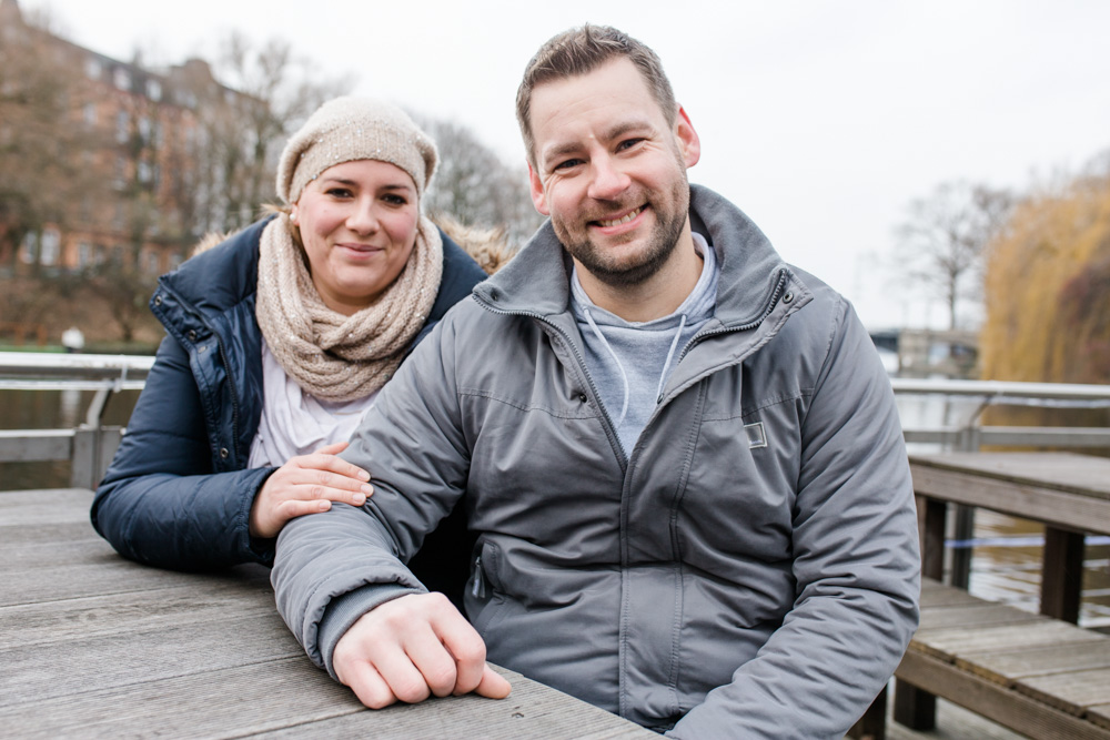 Familienshooting an der Alster